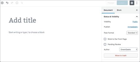how to use the gutenberg block editor to update existing wordpress