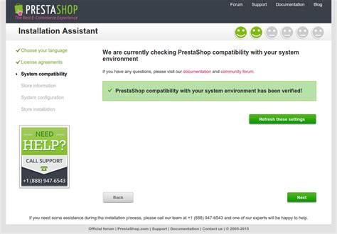 how to install the prestashop open source ecommerce tool on linux