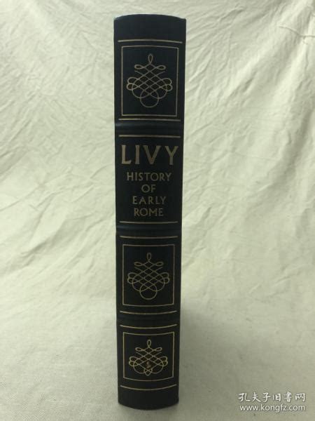 Easton Press牛皮精装本：livy The History Of Early Rome 李维 早期罗马史 伊斯顿真皮插图豪华收藏版