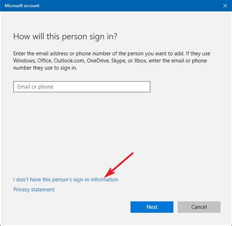 how to create a new local user account in windows 10