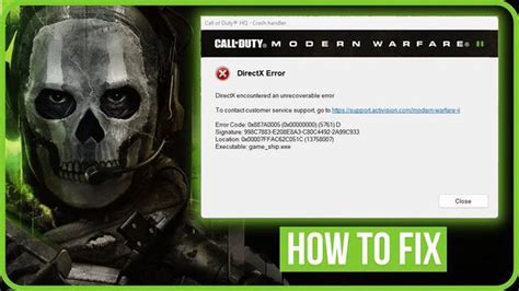 Cómo Solucionar El Error Directx De Modern Warfare 2 Actualizado En