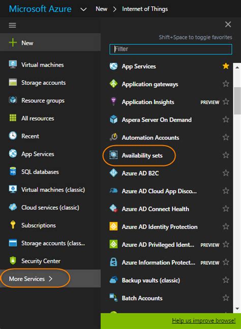 azure availability sets
