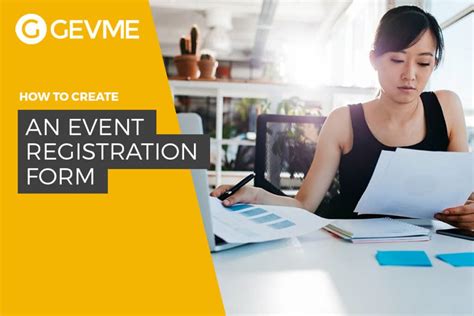 how to create a registration form for an event