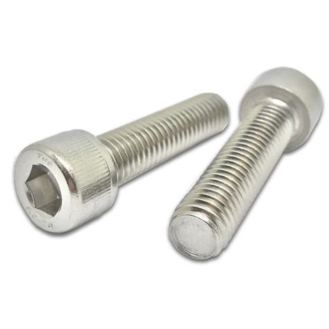 M6 M8 M10 M12 Flat Socket Cap Screws Allen Bolt Hex Drive A2 304