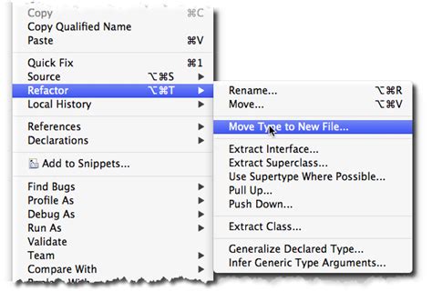 java how to refactor a static inner class to a top level class in