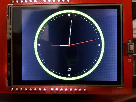 membuat jam analog dengan arduino uno dan lcd tft 2 4 ~ kumpulan tips