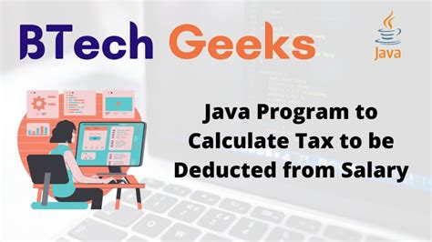 java program to find the amount of tax to be deducted from the salary