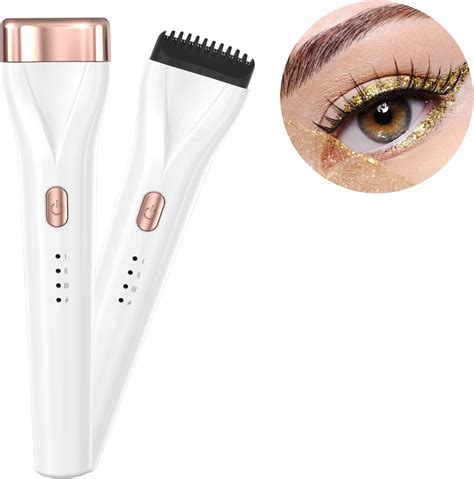 Heated Eyelash Curlers Usb Rechargeable Electric Eyelash Curler 3