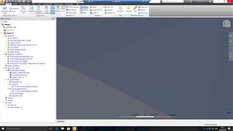 solved meshing and simulation issues forced convection autodesk