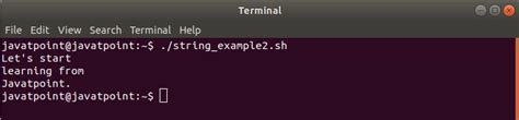 bash for loop javatpoint