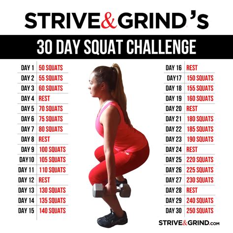 30 Day Squats Before And After