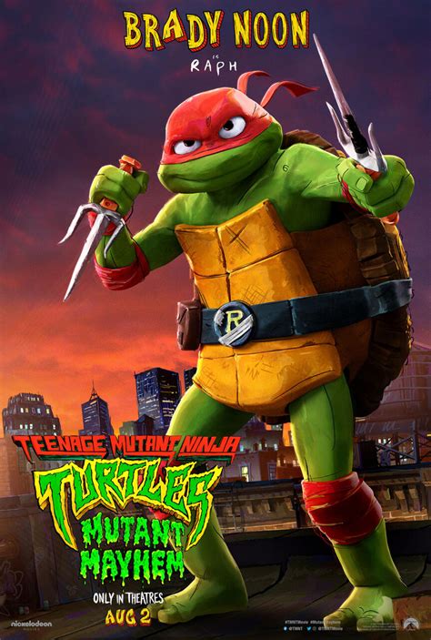 Teenage Mutant Ninja Turtles Mutant Mayhem Drops 17 Character Posters