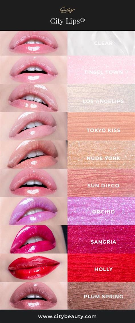 Grab Your Favorite Shade Of City Beauty Lip Plumping Lip Gloss Today