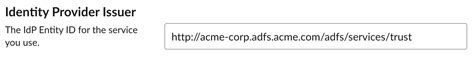 adfs single sign on slack