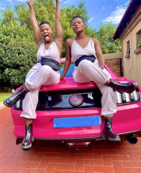 The Qwabe Twins Cause A Frenzy With Their Recent Picture Sitting On A