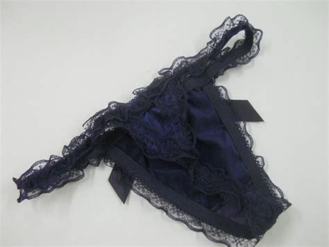 Fashion Care 2u U178 Sexy Purple Ruffle Lace Trim G String Womens