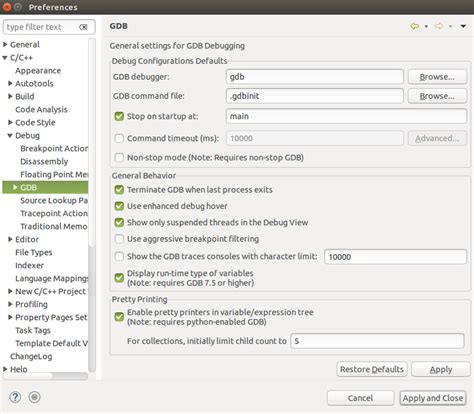 eclipse community forums c c ide cdt gdb debug