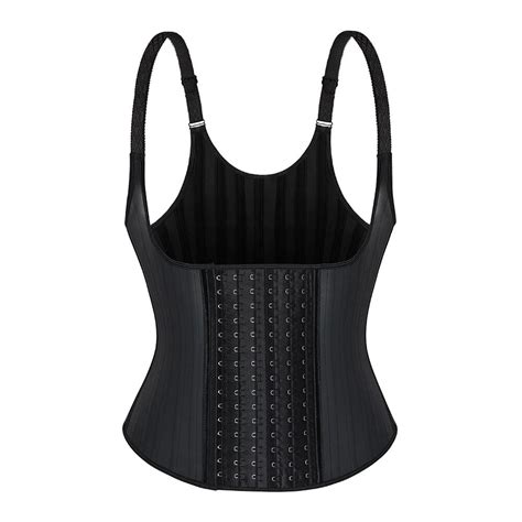 Women Latex Waist Trainer Body Shaper Corsets Shapewear Colombian