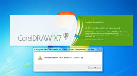 unable to load vgcore dll