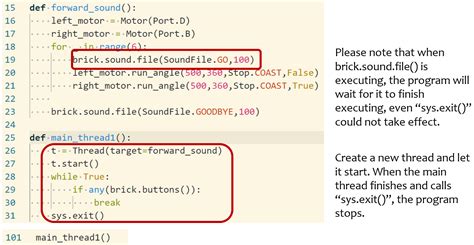 use threading in micro python for your lego ev3 the coding fun