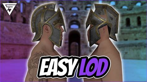 how to set automatic lod [unity tutorial] youtube