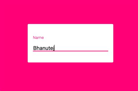 animate input placeholder text on focus by bhanutej kalla medium