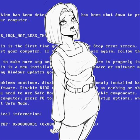 Android 18 Malfunction R Ahegao