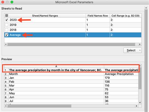 excel reader parameters converting excel to csv