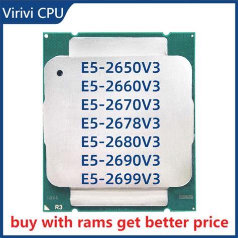Intel Xeon E5 2650v3 E5 2660v3 E5 2670v3 E5 2678v3 E5 2680v3 E5 2690v3