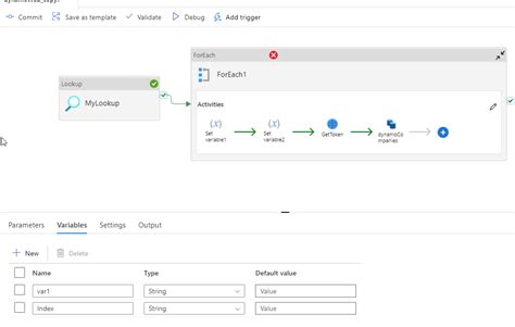 azure data factory variable not accepting arrays stack overflow