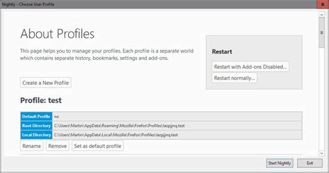 this is firefox s new profile manager ghacks tech news