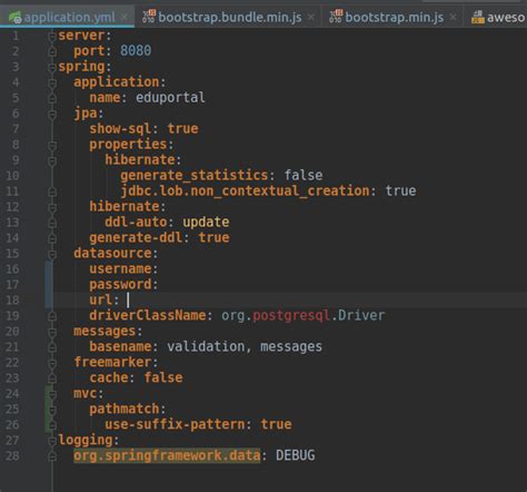 java spring boot freemarker resources not retrieved