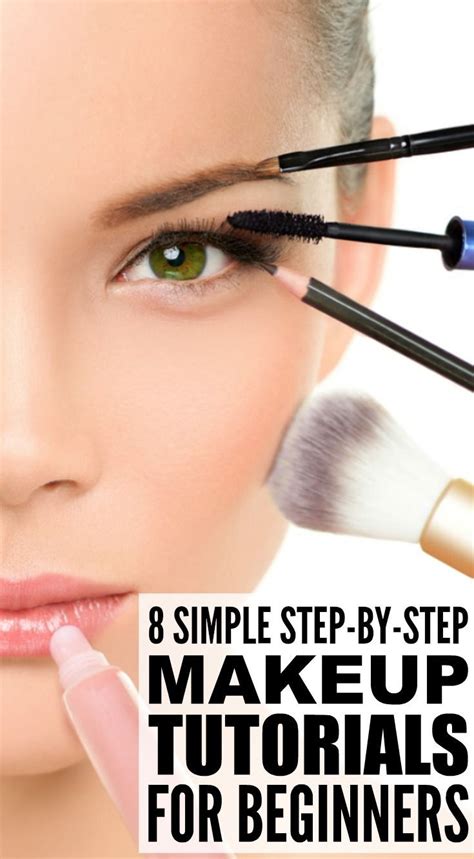 8 Step By Step Makeup Tutorials For Beginners Makeup Tutorial For