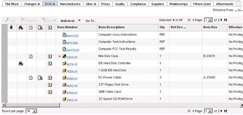 working with tables