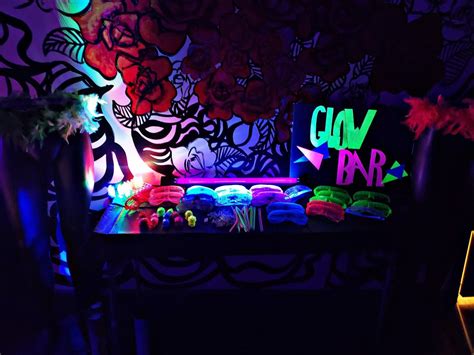 Glow Bar Crimsonkissesevents Neon Signs Neon Glow