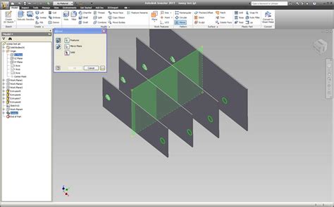 multi body mirror feature problem autodesk community