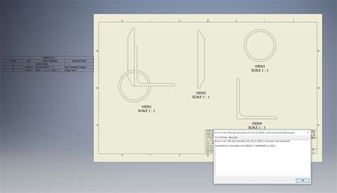solved inventor drawing add item qty from assembly to view label