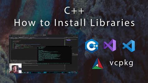 how to install libraries in c via cmake and vcpkg [read desc] youtube