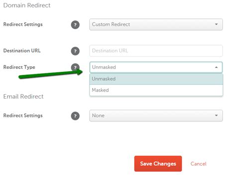how to set up default domain and email redirects domains