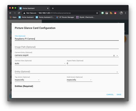 how to add raspberry pi rtsp camera stream to home assistant siytek