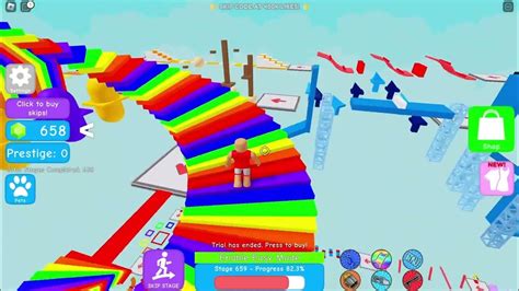Roblox Mega Easy Obby 🌟 800 Stages Full Gameplay 003 Viral
