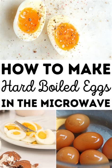 How To Make Hard Boiled Eggs In Microwave Without The Mess Artofit