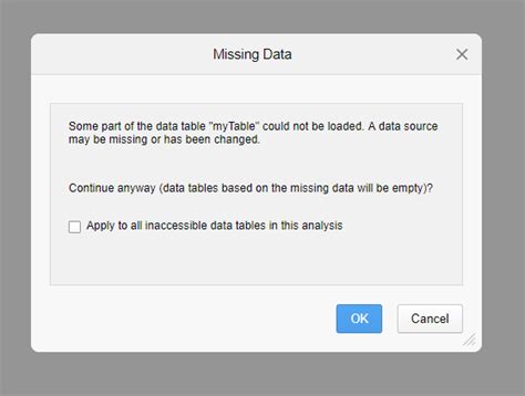 could not open analysis on tibco spotfire web player with error some