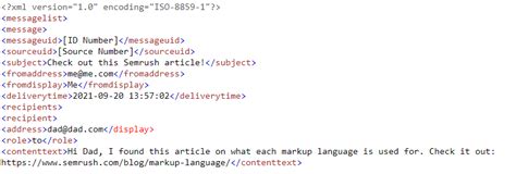 what is a markup language types examples and purpose