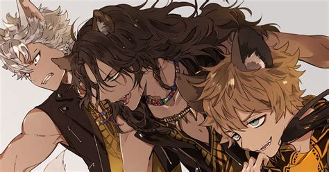 ケモ耳男子のイラスト特集