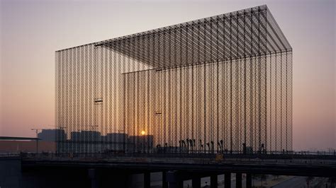 asif khan unveils carbon fibre expo entry portals for dubai 2020