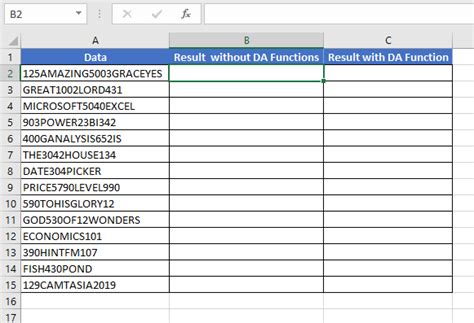 extract numbers from alphanumeric values using dynamic array functions