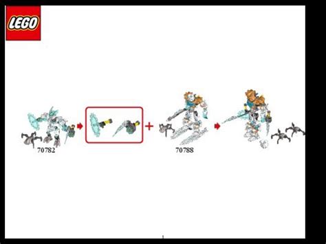 Bauanleitungen Lego Bionicle 70788 Kopaka Meister Des Eises