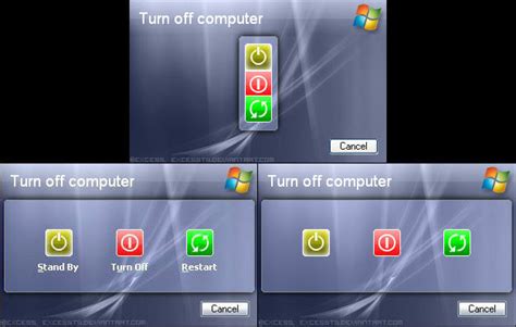 xp vista shutdown dialog by excessts on deviantart