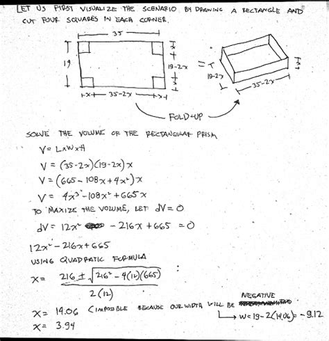 [solved] Find The Dimensions Of The Open Rectangular Box Of Maximum